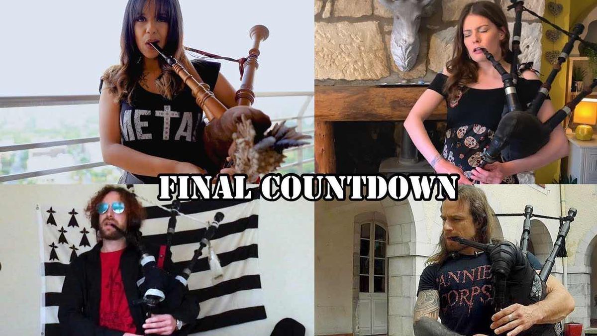 This all-bagpipe cover of The Final Countdown is either the best or ...