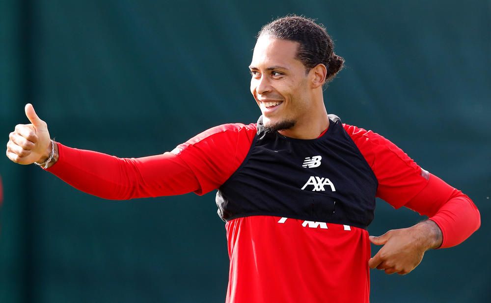 Liverpool Are Showing No Signs Of Nerves Says Virgil Van Dijk
