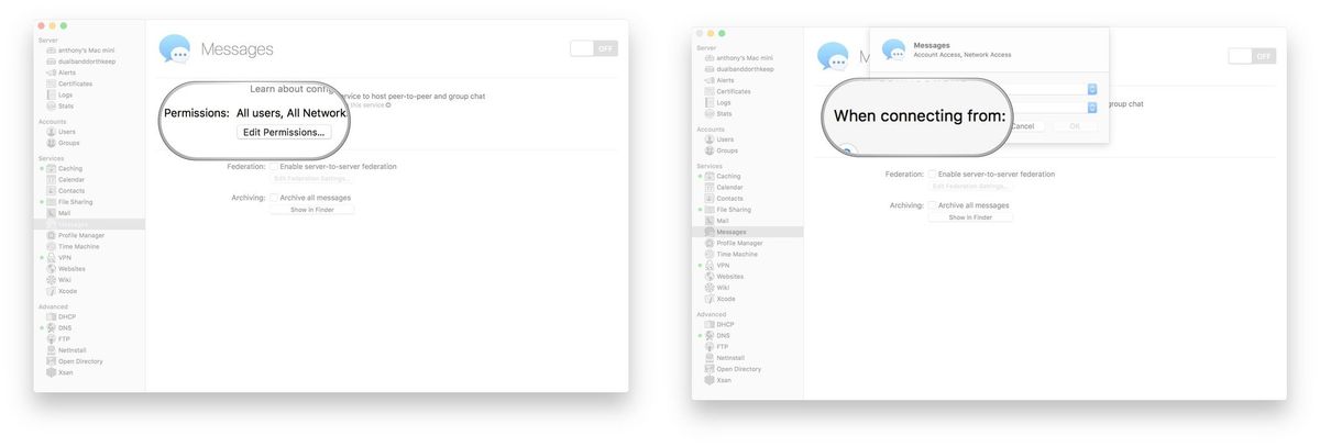 How to create your own private messages service with macOS Server! | iMore