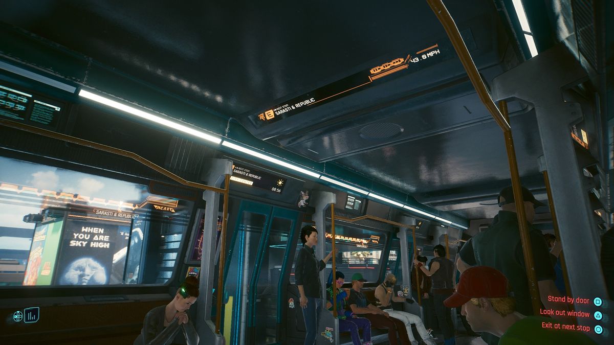 The making of Cyberpunk 2077's metro system: "From day one, we ...