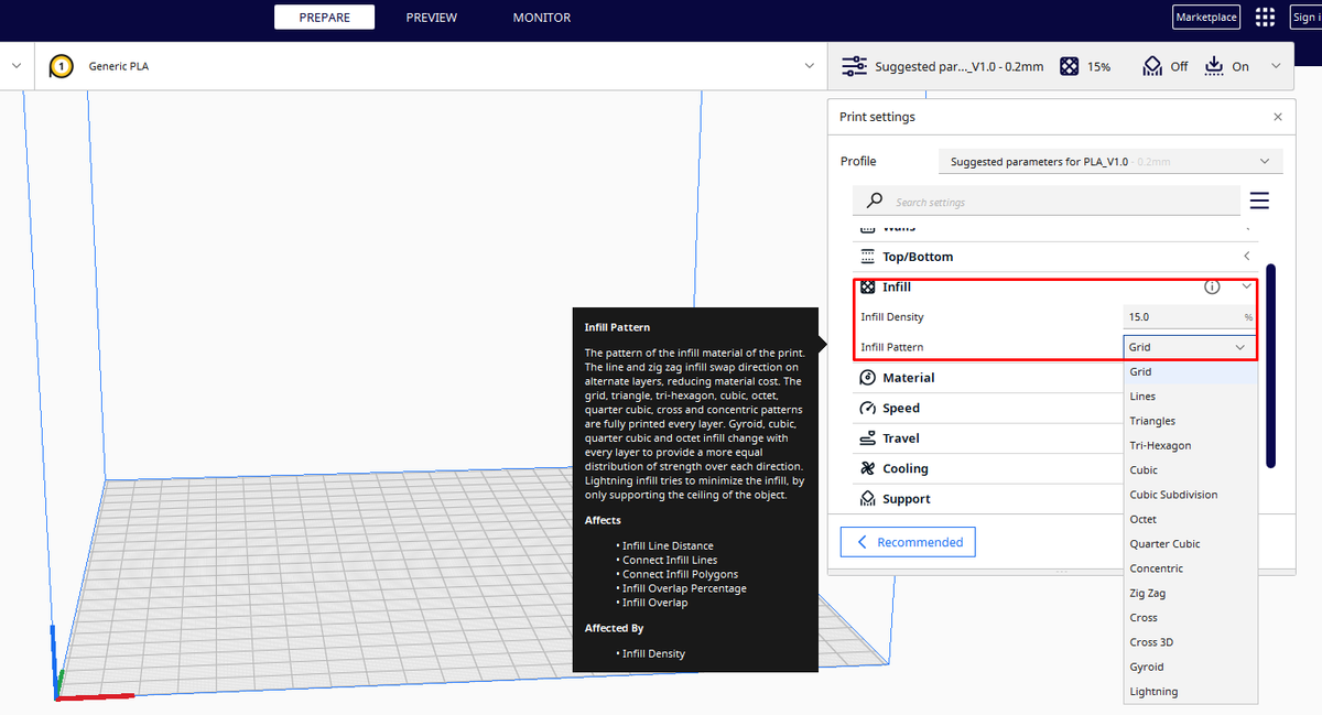 Which Infill Pattern Should You Use for 3D Prints? | Tom's Hardware