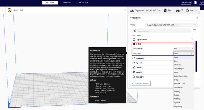 Which Infill Pattern Should You Use for 3D Prints? | Tom's Hardware