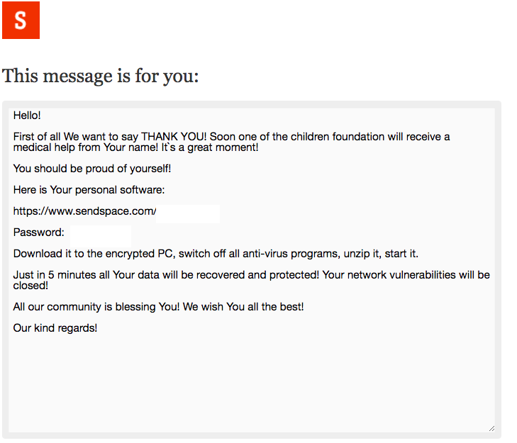 Ransomware that uses a fake children's charity for phishing | IT Pro