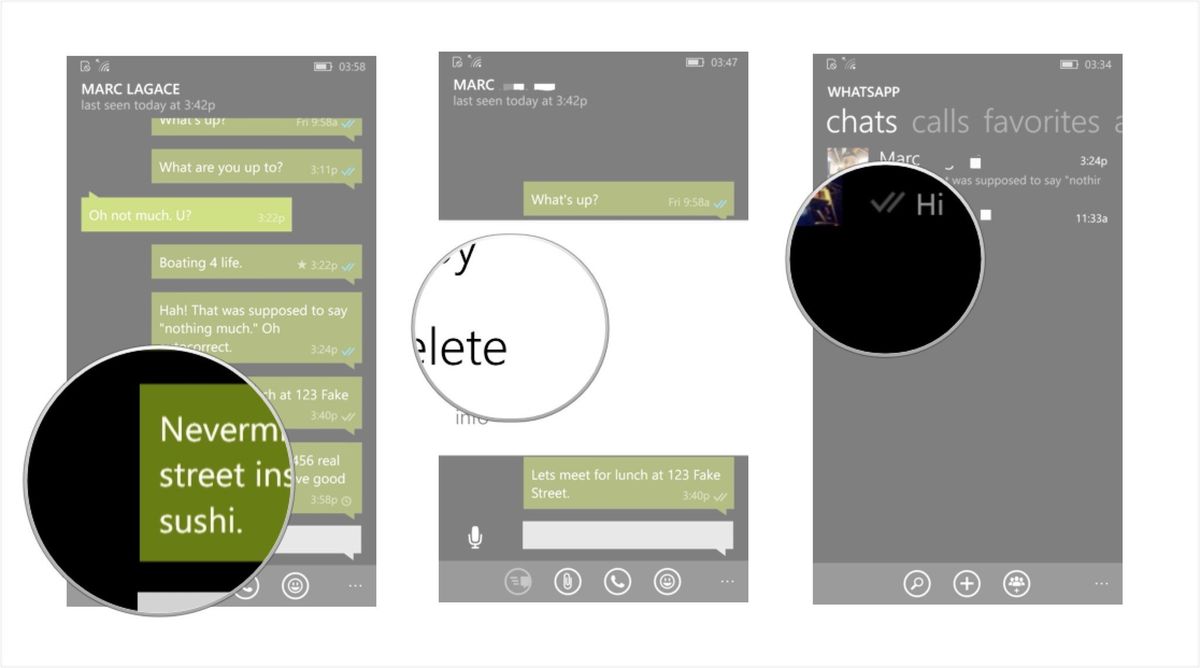 How to track, favorite, and forward messages in WhatsApp on Windows 10 ...