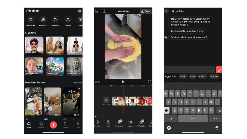 Videoleap by Lightricks review: excellent AI features highlight nifty video app | Creative Bloq