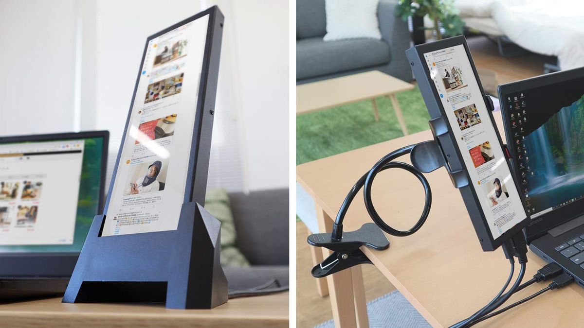 $100 TL Portrait Display For All Your Social Media Feeds | Tom's Hardware