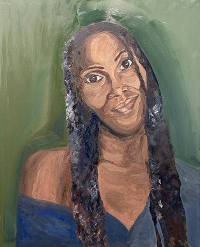 Lindsay Adams on Artwork and Fashion | Marie Claire