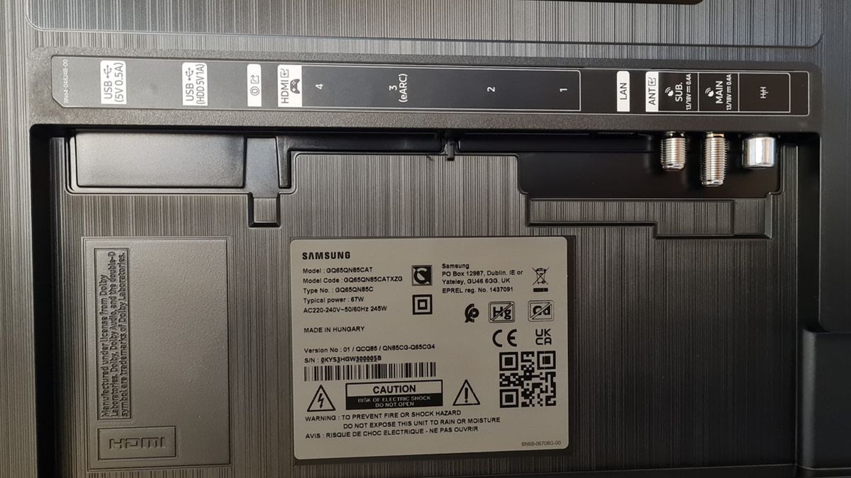 Samsung Neo QLED 4K QN85C Review: Ein Brummer in Sachen Umfang und ...