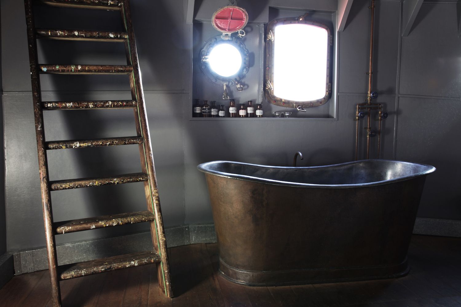 Explore a modern converted lighthouse home in London