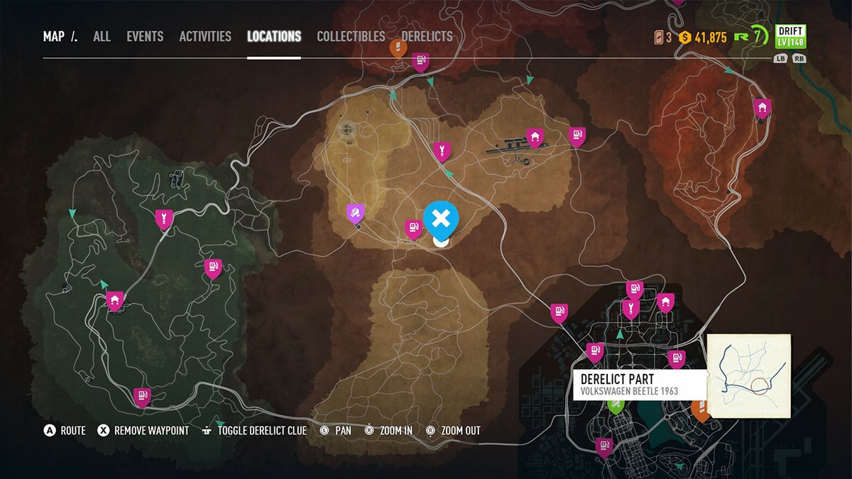 5: VW Beetle - Need for Speed Payback Derelict location guide - Page 5 ...