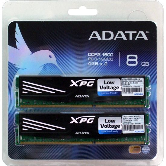 Adata XPG DDR3L-1600G - Six Low-Voltage Dual-Channel 8 GB Memory Kits ...