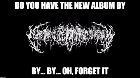 The 10 Most Malevolent Black Metal Logo Memes | Louder