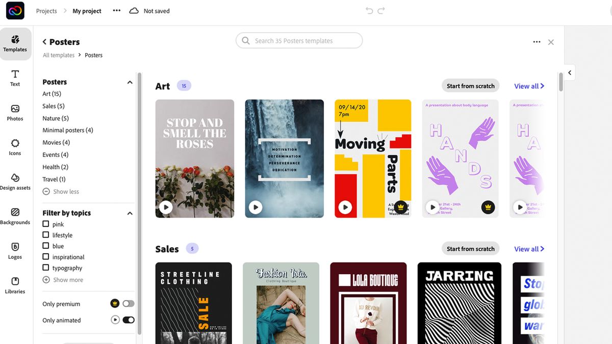 Creative Cloud Express review | Creative Bloq