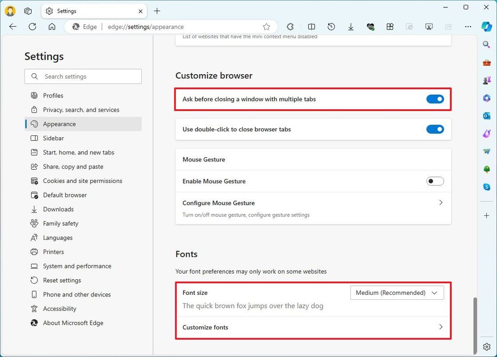 Best settings you should be using on Microsoft Edge for Windows 11 ...