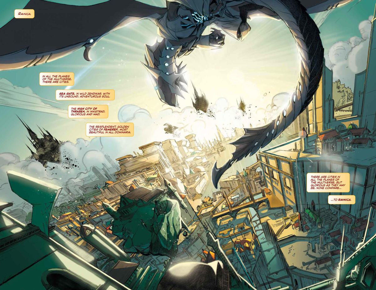 Magic: The Gathering returns to comics with two Tier One comic creators ...