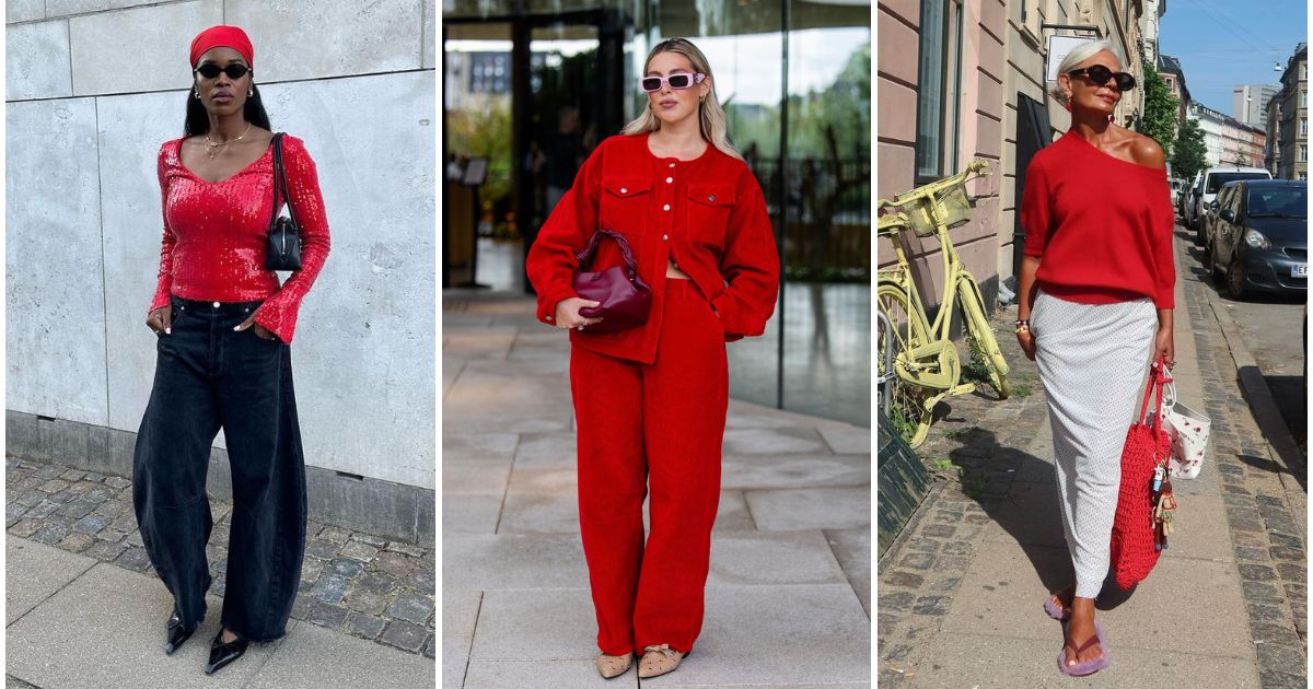 5 Outfit Formulas To Wear Red For Spring/Summer 2025 | Marie Claire UK
