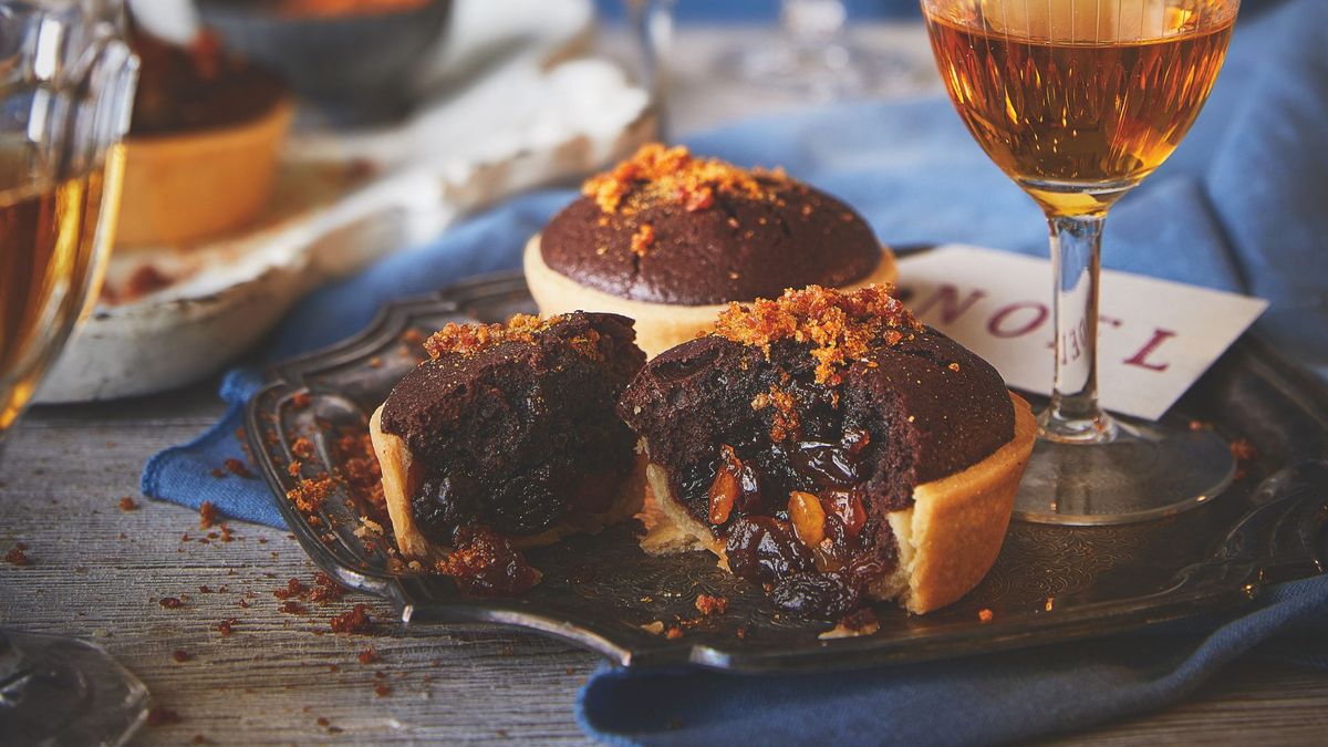Chocolate coffee brownie mince pies | Dessert Recipes | Woman & Home