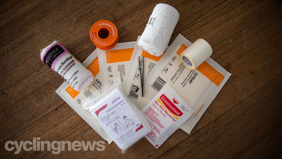 Cycling first aid kit: A list of contents to treat your cycling road ...
