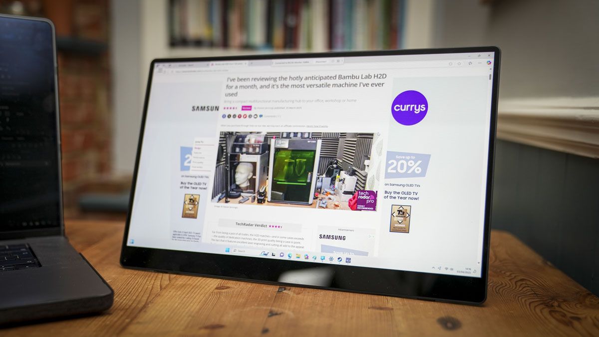 Ricoh Portable Monitor 150BW review | TechRadar