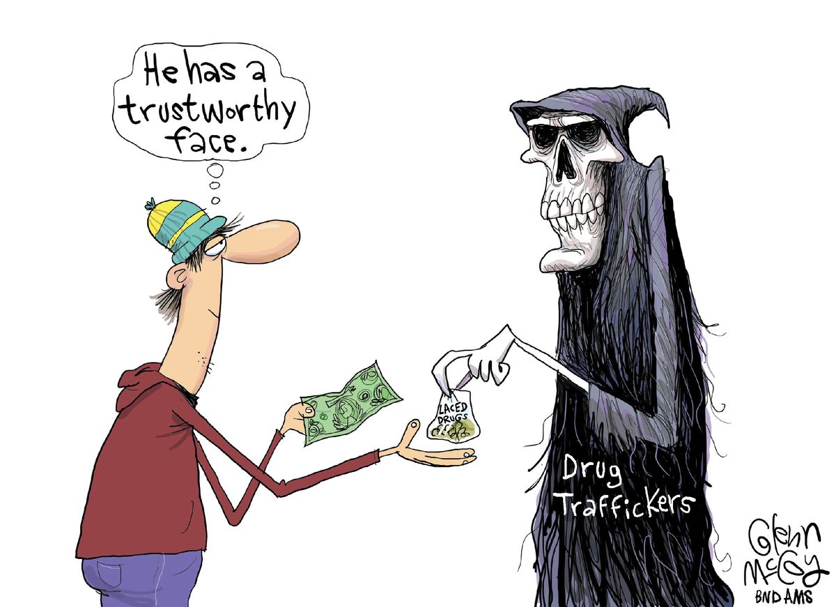 Political cartoon U.S. drug trafficking | The Week