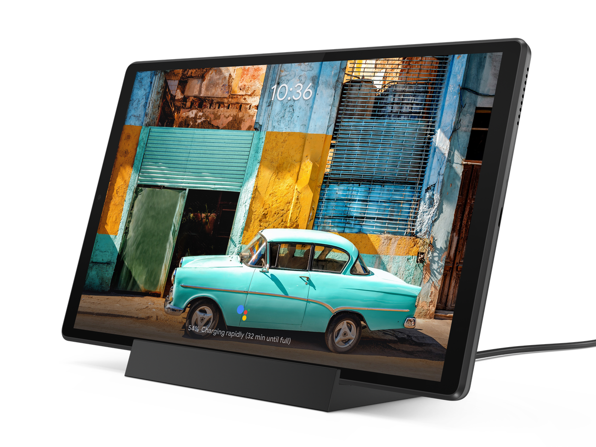 Lenovo's new Smart Tab M10 tablet doubles as a smart home assistant ...