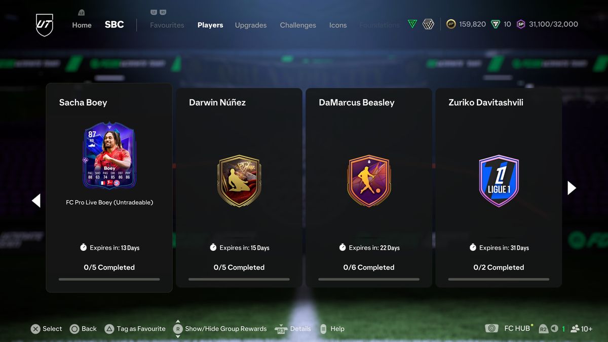 FC 25 FC Pro Live Tracker with upgrades for Xavi Simons and Nathan Ake ...