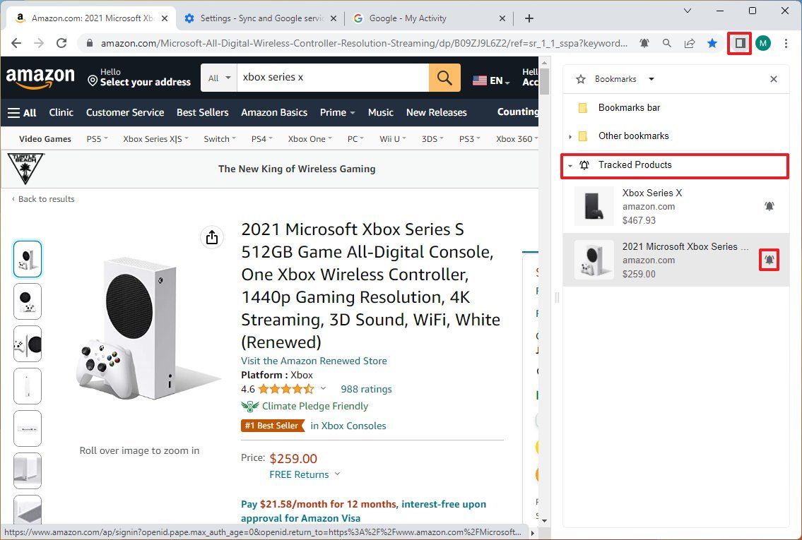 How to use built-in price trackers on Edge and Chrome this Amazon Prime ...