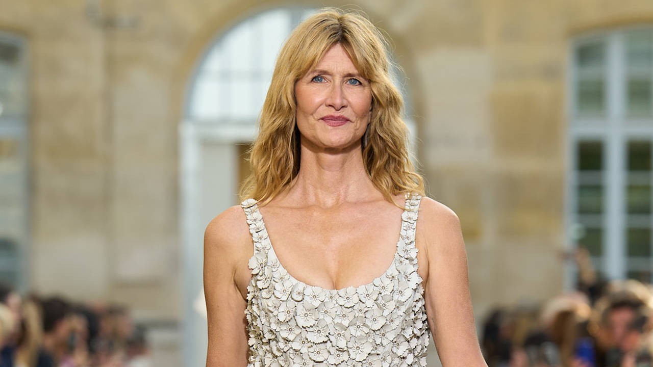 Laura Dern Swaps the Front Row for the Gabriela Hearst Runway at Paris ...