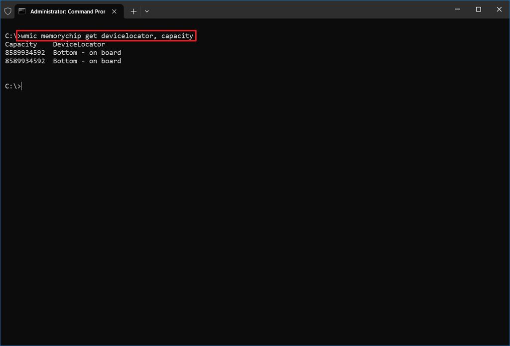 How to get full PC memory specs (speed, size, type, part number, form ...