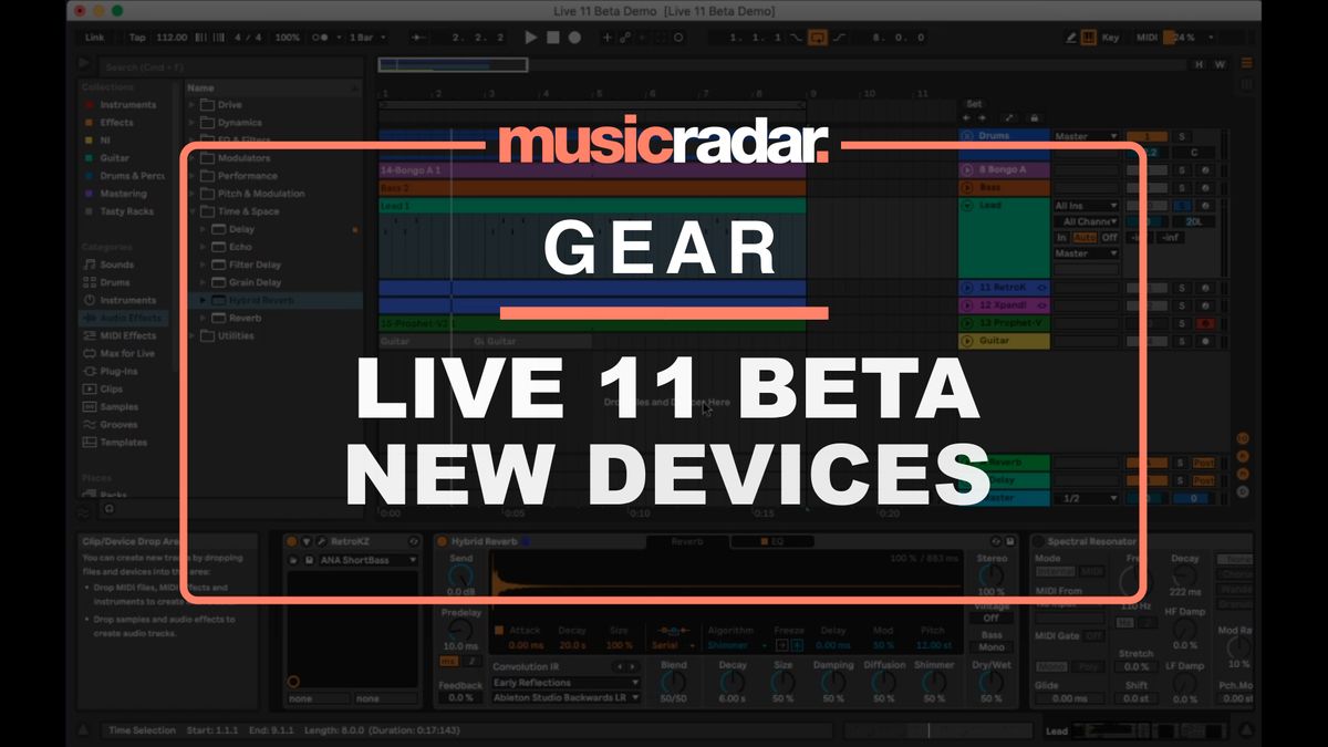 Ableton Live 11 beta: an overview of Hybrid Reverb, Spectral Resonator ...