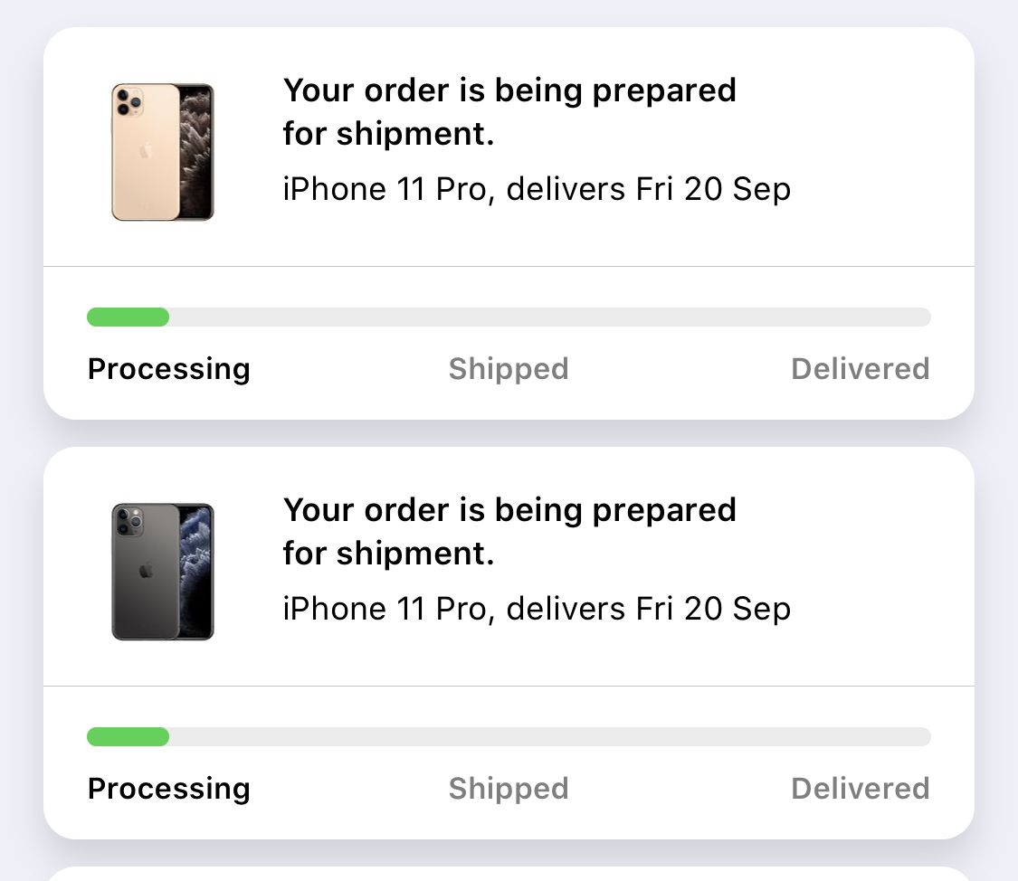 iPhone 11 and iPhone 11 Pro orders prepare to ship ahead of September ...