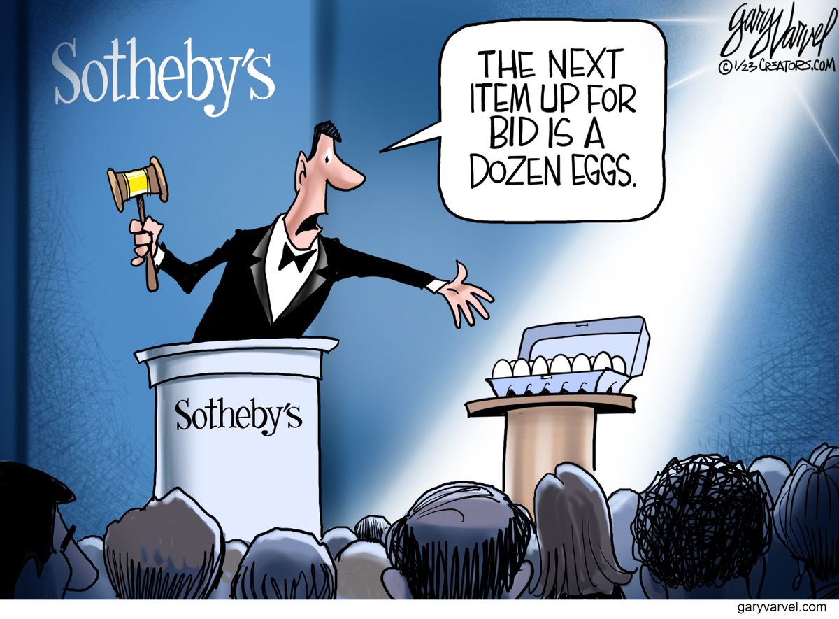 5 brutally funny cartoons about soaring egg prices | The Week