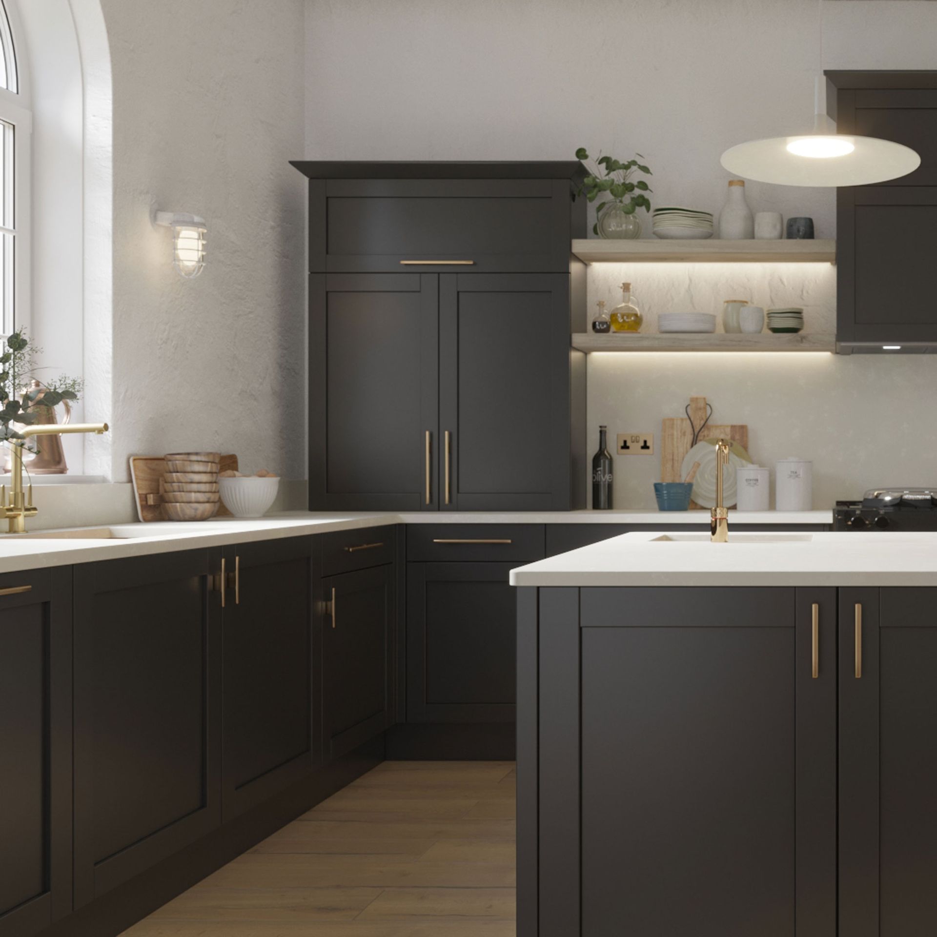 How to wrap kitchen cabinets - expert advice | Ideal Home