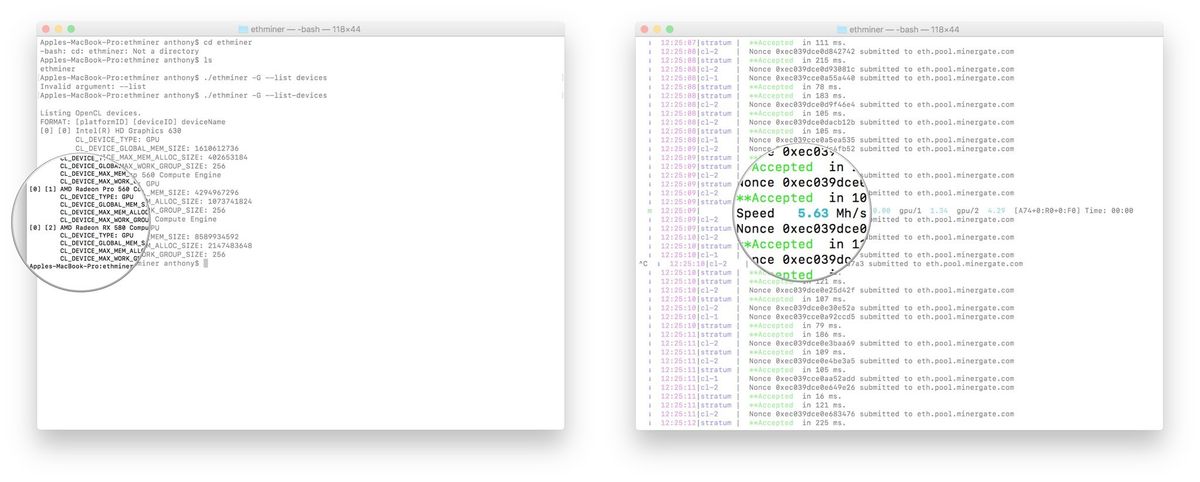 How to mine Ethereum with your MacBook and eGPU graphics adapters | iMore