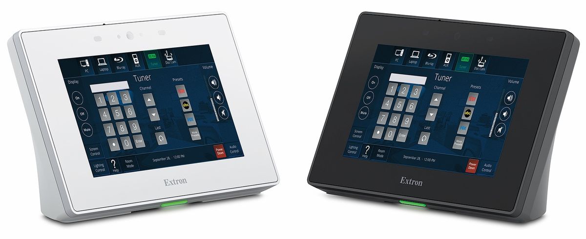 Extron Now Shipping 5" Tabletop TouchLink Pro Touchpanel | AVNetwork
