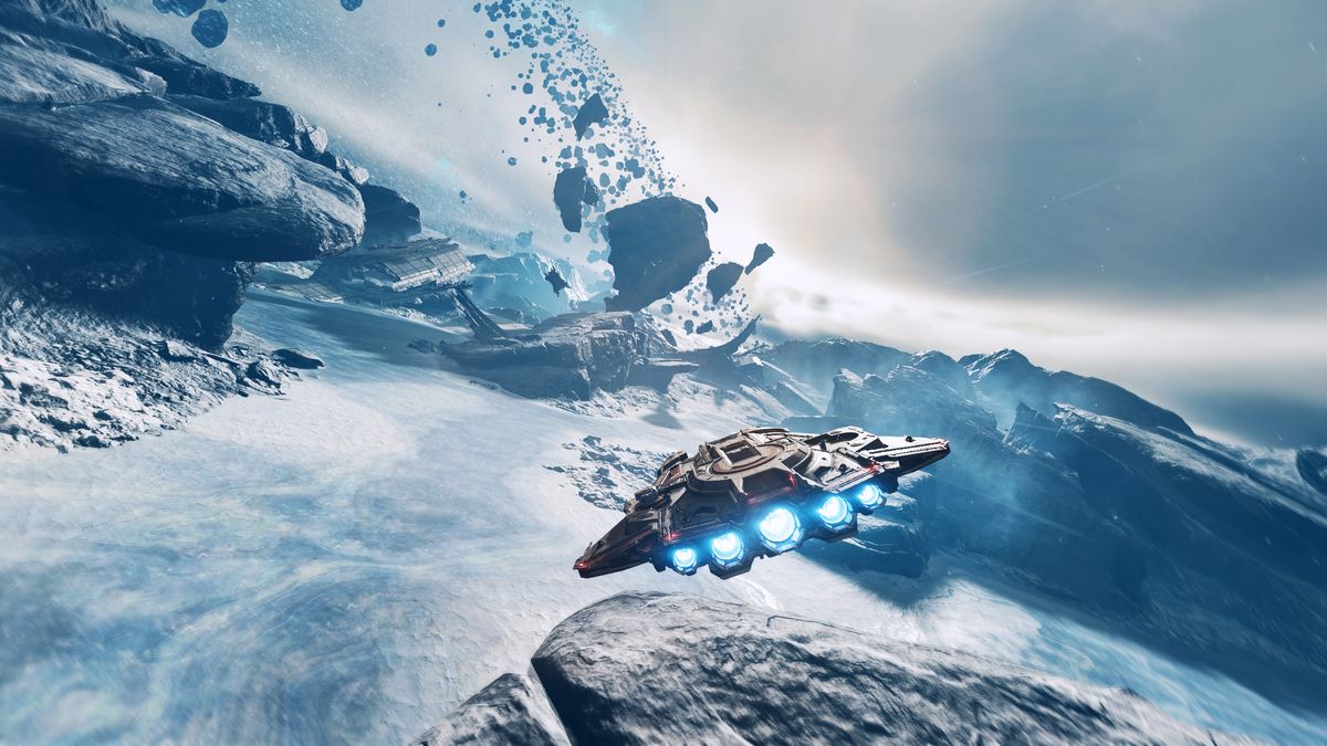 Co-op space game Jump Ship just shot to the top of my 2024 wishlist ...
