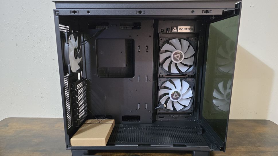 Montech King 65 Pro Case Review: Diffused lighting and dark glass | Tom ...