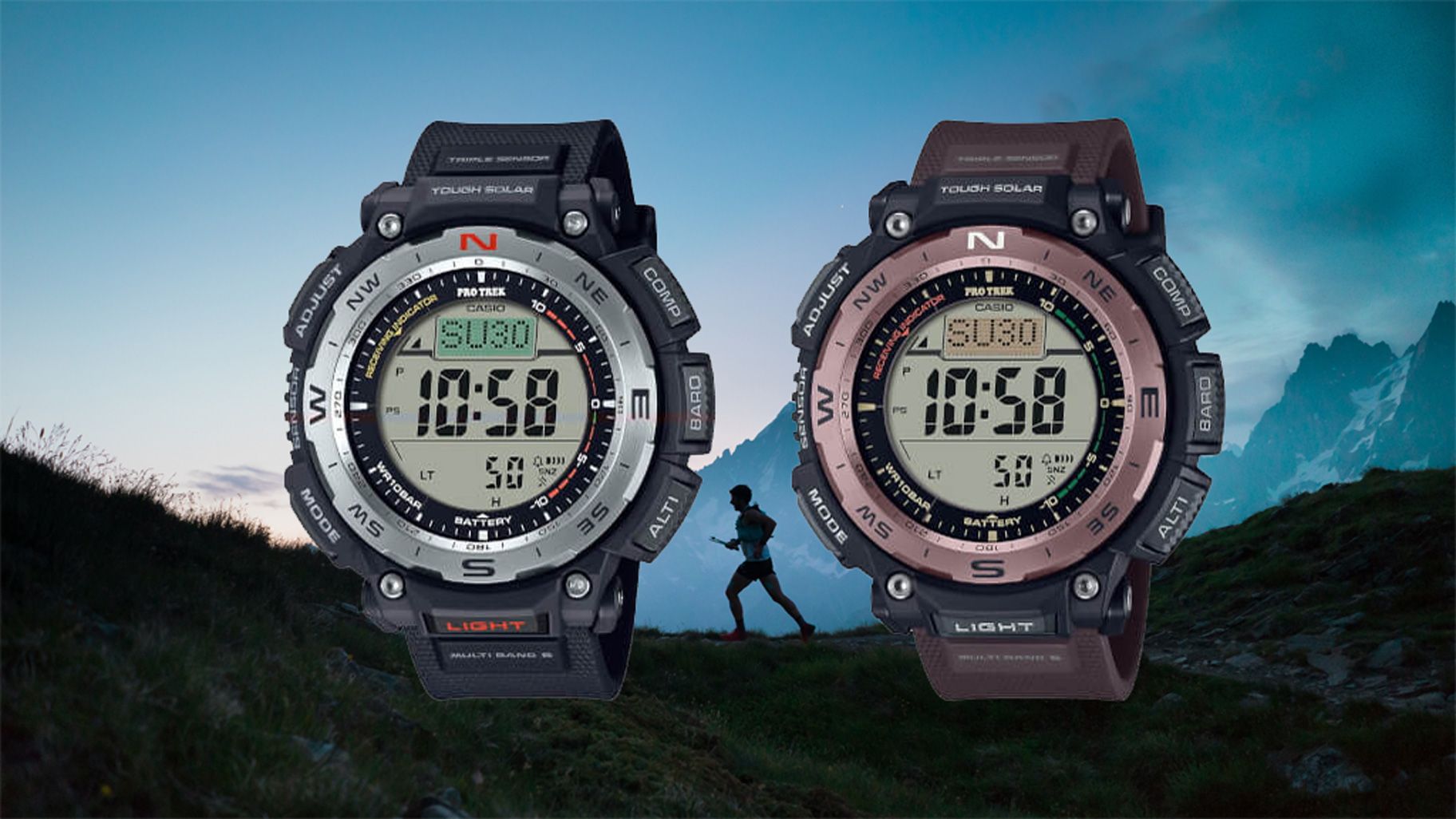 This retro-inspired Casio adventure watch is made from beans... yes ...