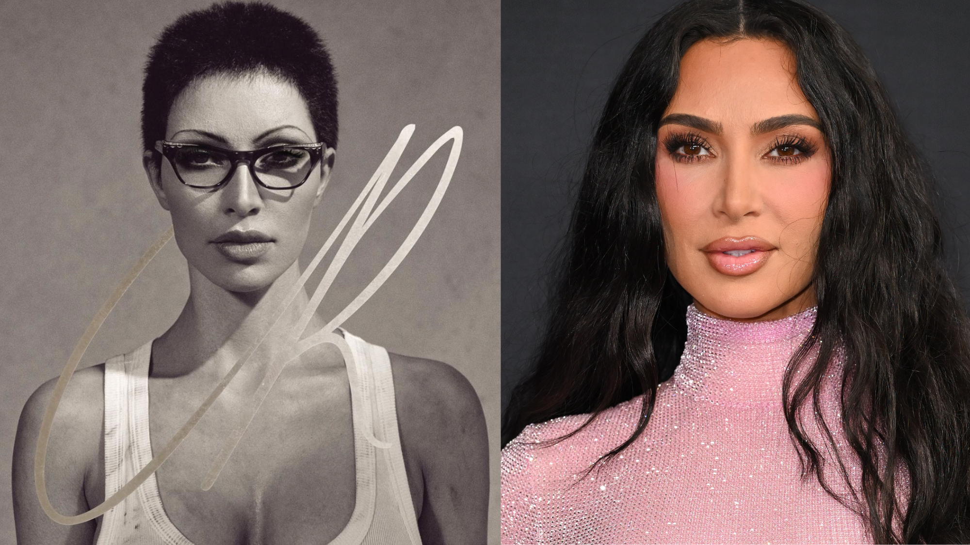 Kim Kardashian Debuts Buzz Cut | Marie Claire