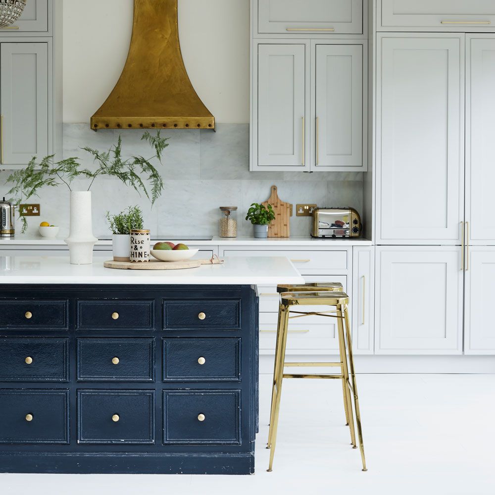 18 navy kitchen ideas to show how to use this stylish shade | Ideal Home