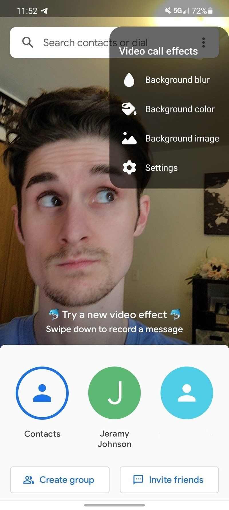 How to use video call effects on your Samsung Galaxy phone | Android ...