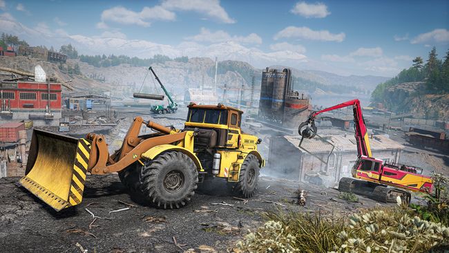 This hardcore driving sim about rebuilding towns after natural ...