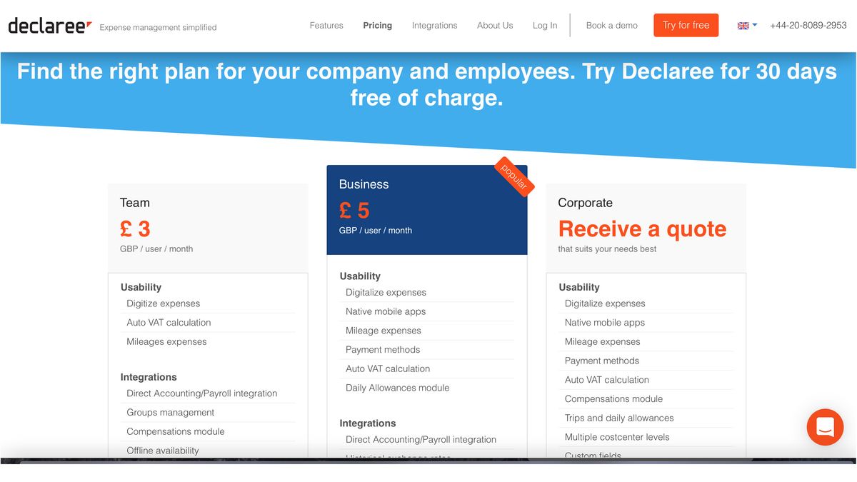 Declaree expense tracker | TechRadar