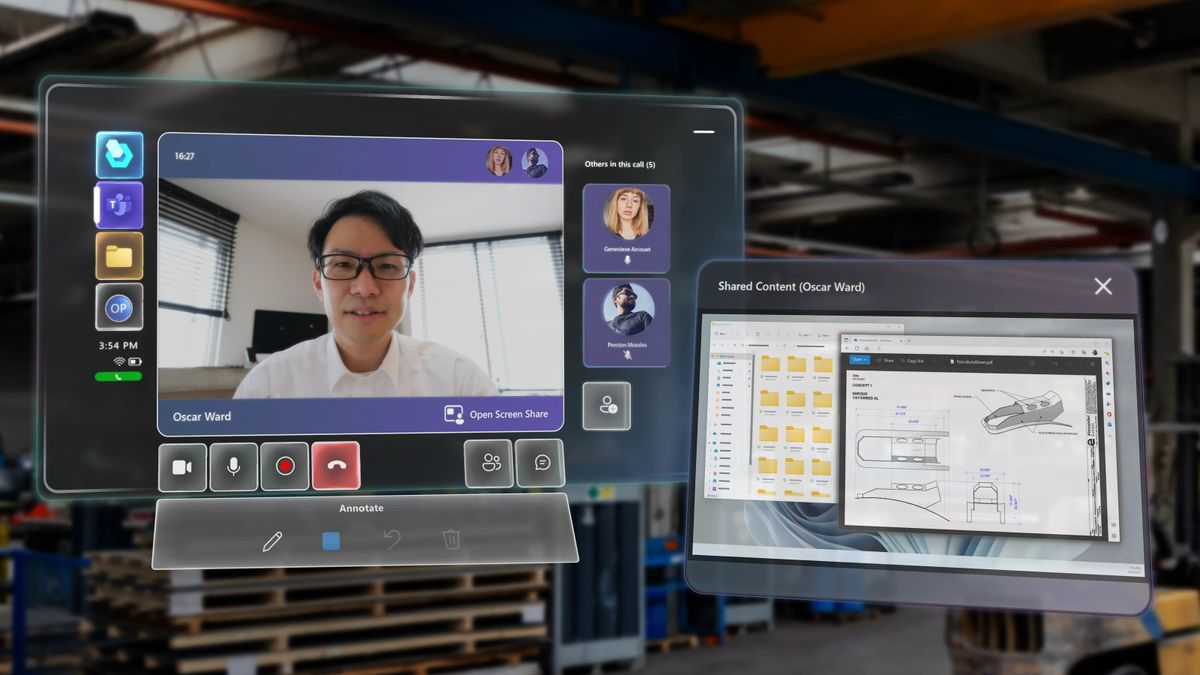 Microsoft announces huge momentum on HoloLens, fully integrates Teams ...