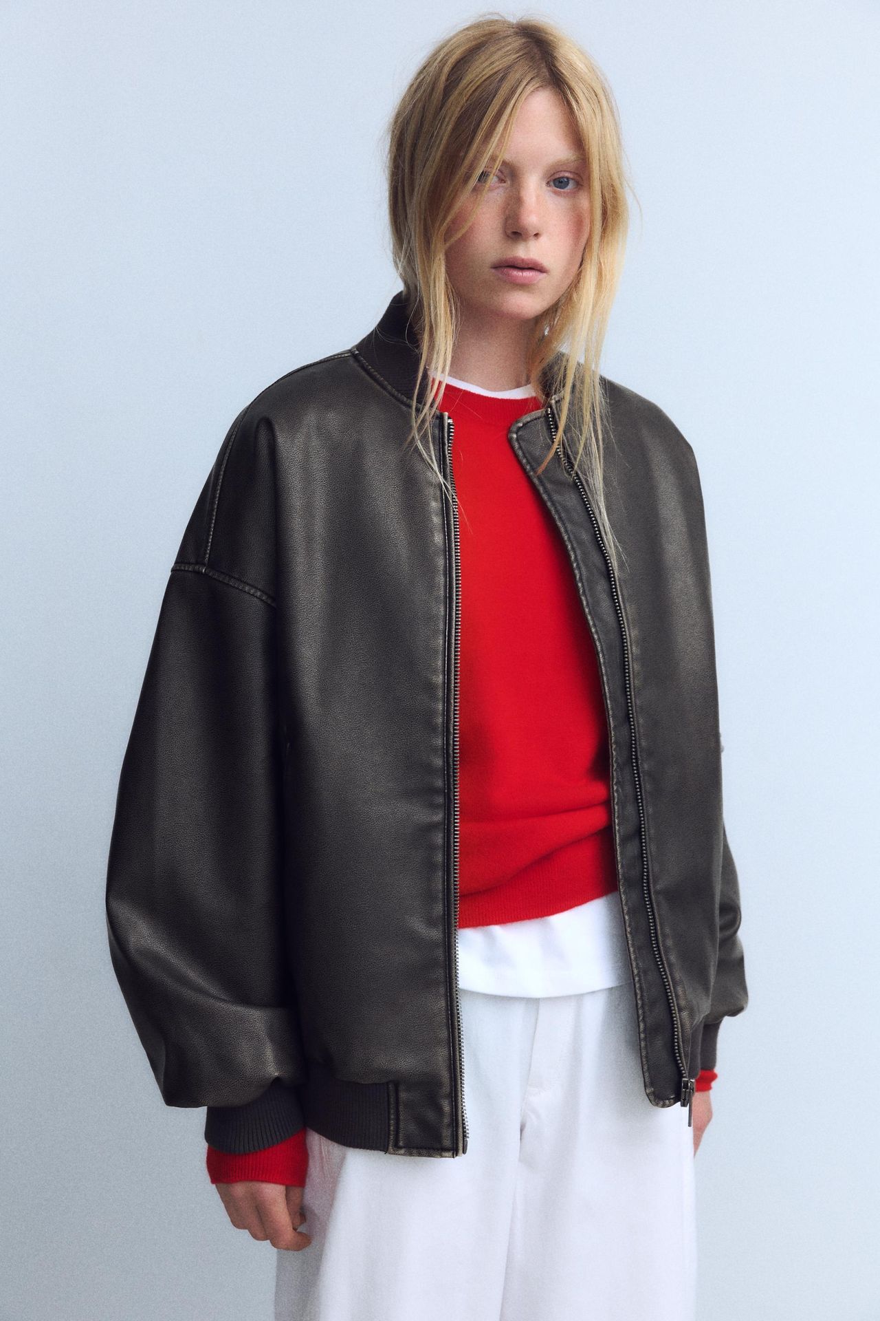 Sofia Richie Wore 2024's Biggest Leather Jacket Trend | Who What Wear
