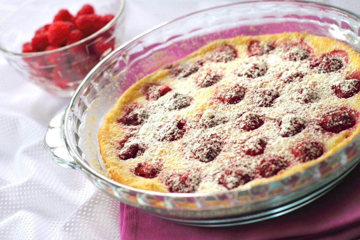 Slimming World's raspberry clafoutis recipe - a French classic ...