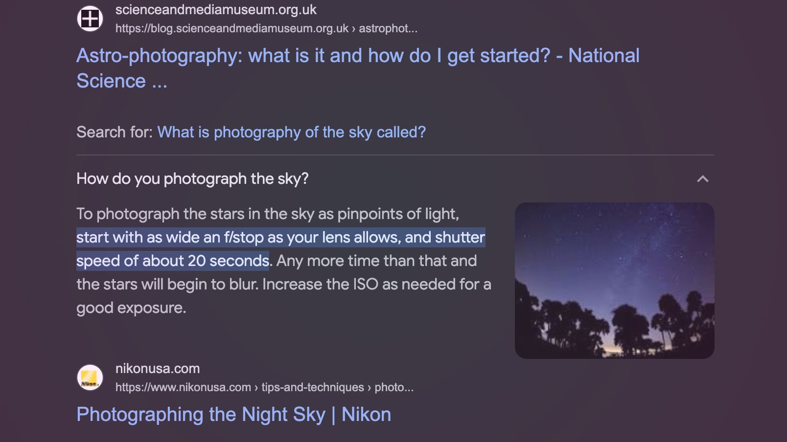 Did you know sky photography can happen during the day? Google didn't ...