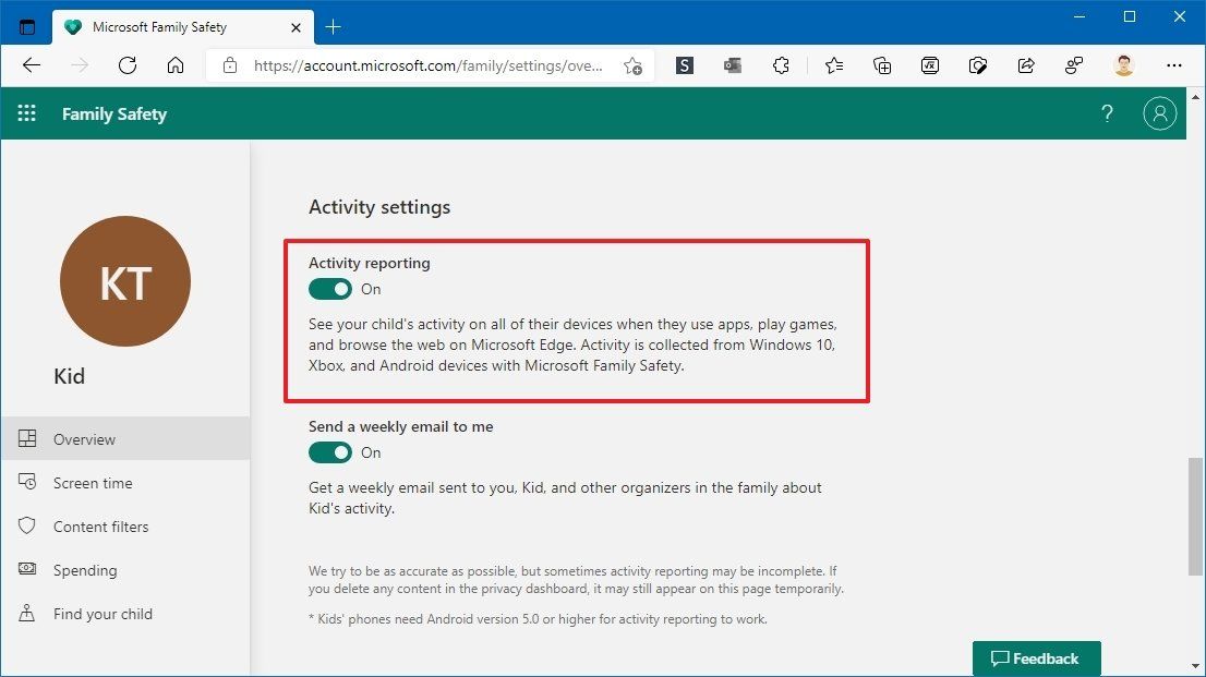 How to set up a kid-friendly Windows 10 device with a child account ...