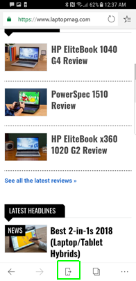 How to Send Web Pages From Your Android Phone to Windows 10 | Laptop Mag