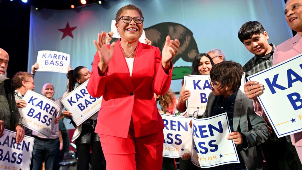Karen Bass becomes 1st woman elected mayor of Los Angeles | The Week